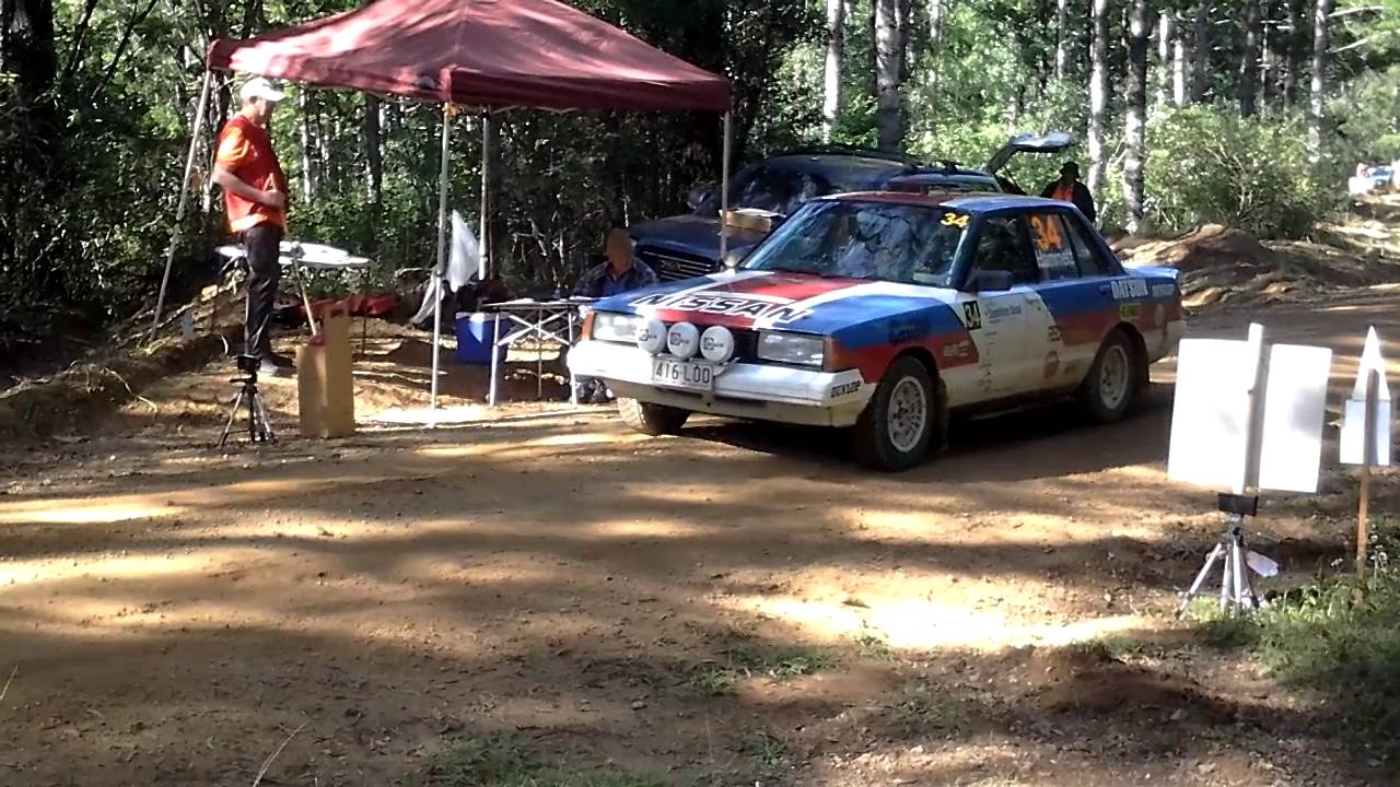 Bluebird @ Rally of Qld 2015 - YouTube