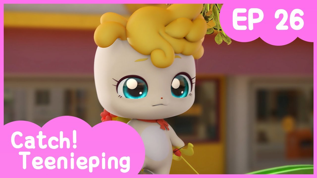 [KidsPang] Catch! Teenieping｜Ep.26 THE ARROW OF LUVPING 💘 - YouTube