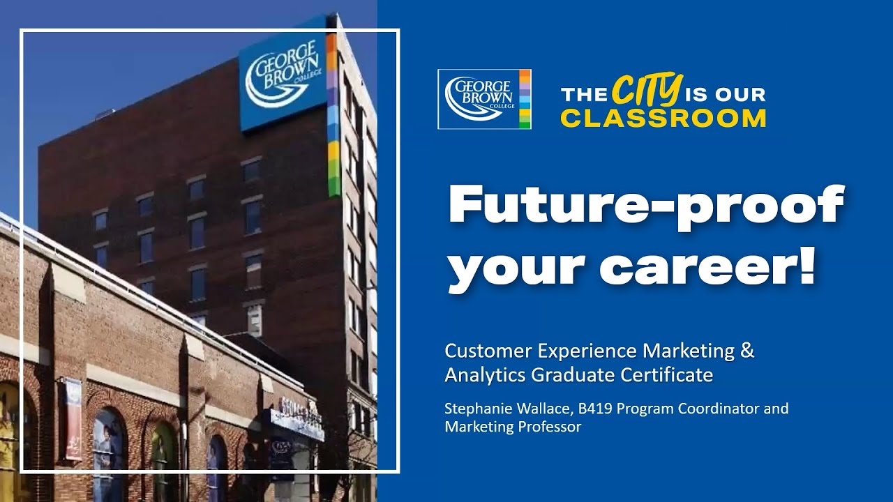 Customer Experience Marketing & Analytics Graduate Certificate | B419 ...