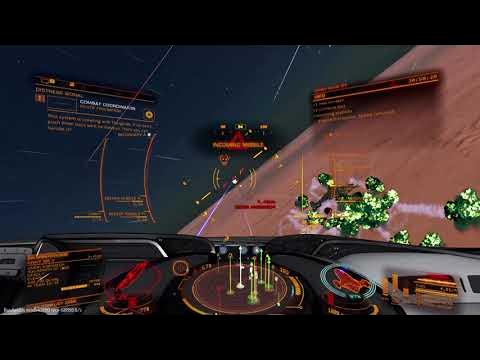 Elite Dangerous PVP: Encounter at Anti-Xeno conflict zone base - YouTube