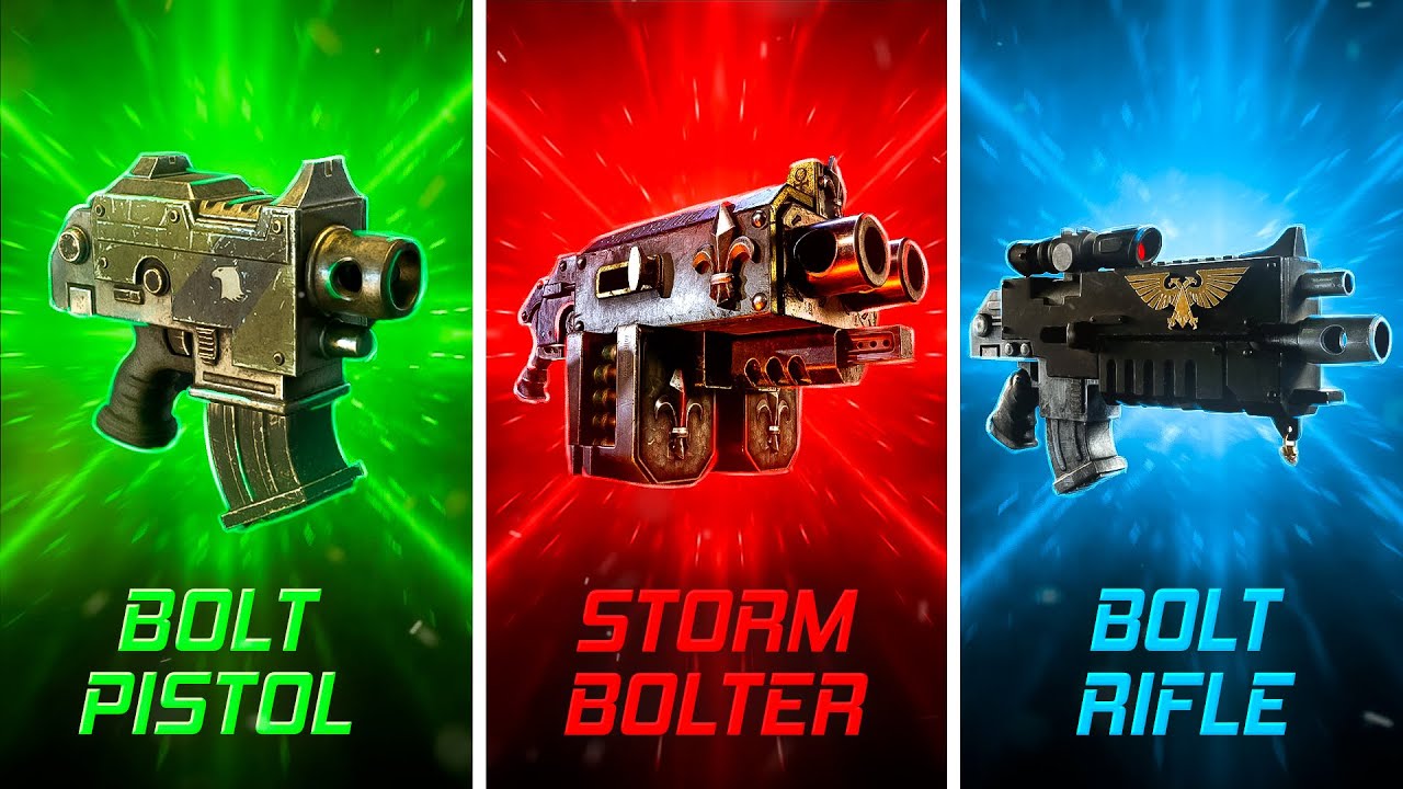 EVERY SINGLE Boltgun Type/Variant Explained! - YouTube