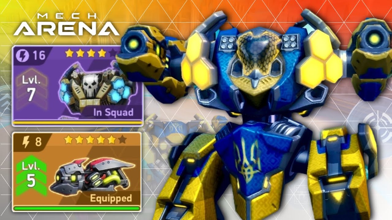Aegis + Pod Gun 8 💥|The Ultimate Showdown | Mech Arena Gameplay | Mech ...