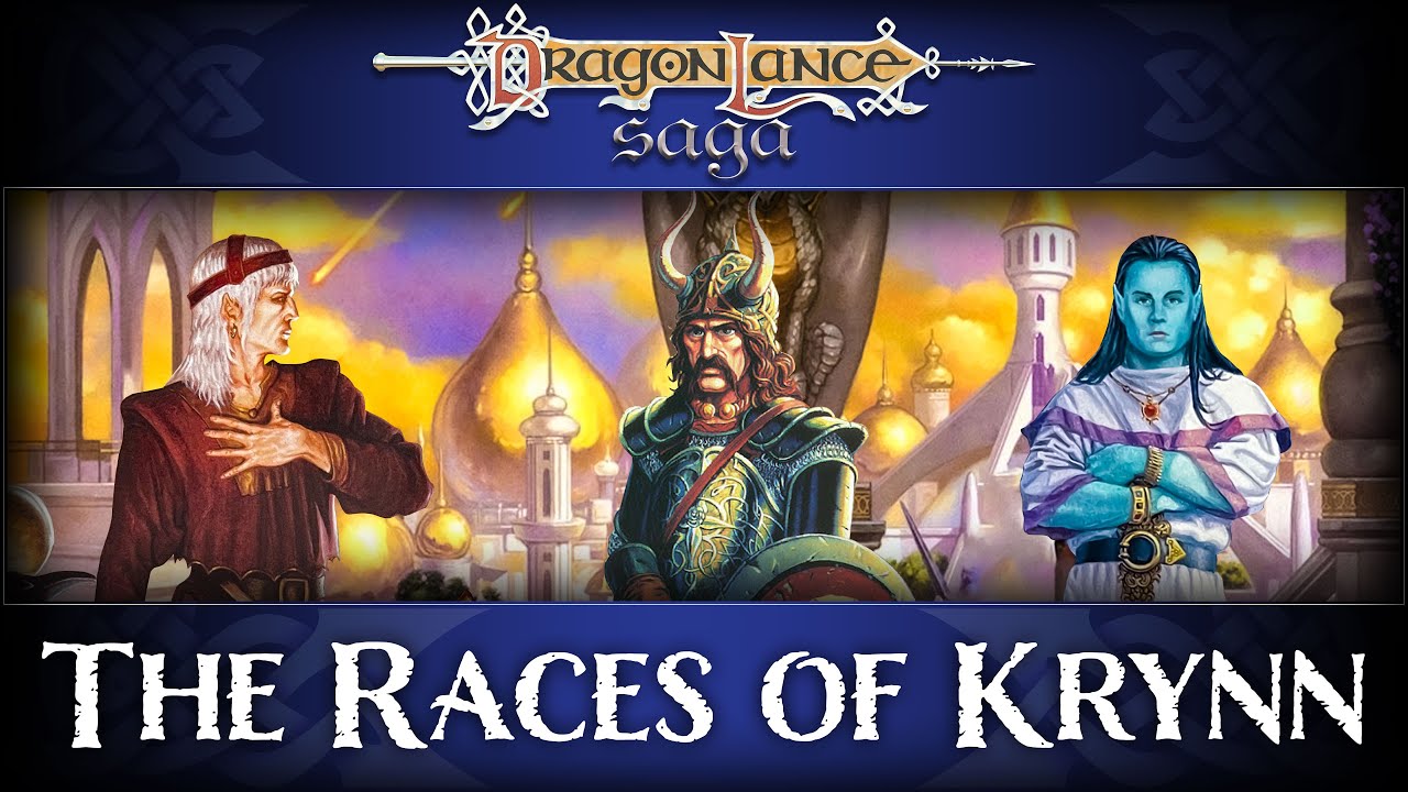 The Races of Krynn | DragonLance Saga - YouTube