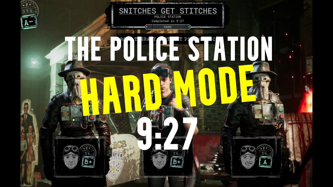 The Outlast Trials Beta - (HARD 3 Player WR) The Police Station in 9:27 ...