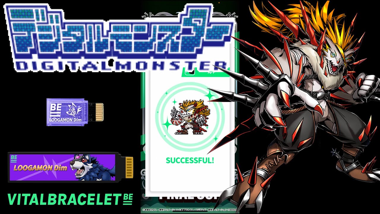 DIGIMON Vital Bracelet BE - STEFILMON || BEMemory Digimon Seekers ...