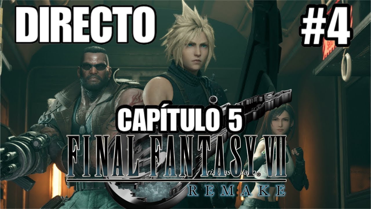 Final Fantasy VII Remake #4 | Cap 5: Stamp, el perrito guia | Guía pasó ...