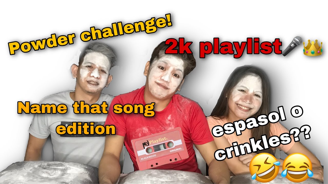 POWDER CHALLENGE! Namethat Song Edition Trending Powder Challenge ...
