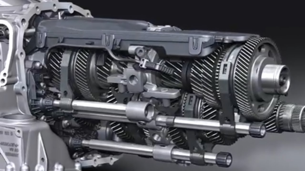 AUDI DL382-7Q Gearbox - Assembly very powerfull - YouTube
