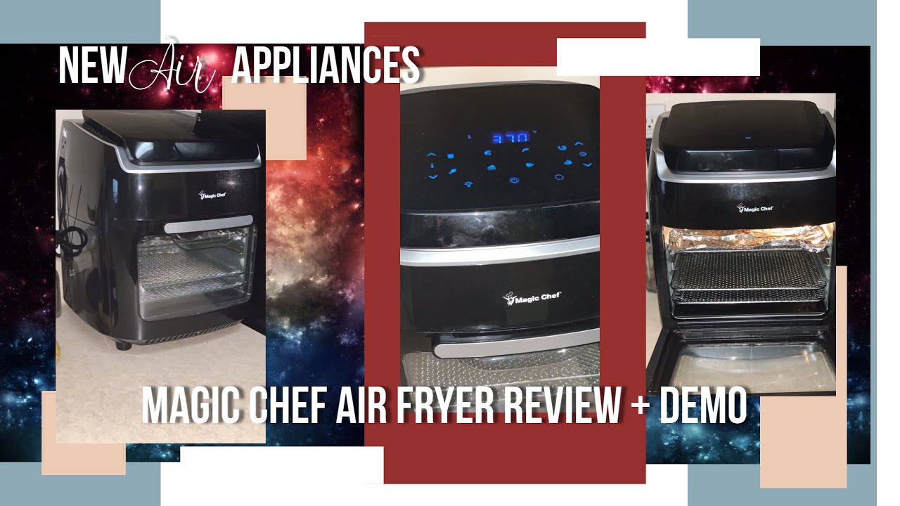 GUILT FREE EATING?! MAGIC CHEF AIR FRYER REVIEW | ft. NewAir - YouTube