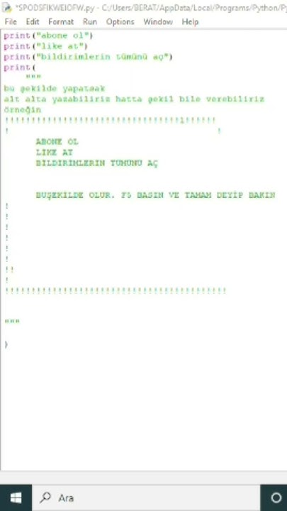 Python Dersleri 2 Youtube