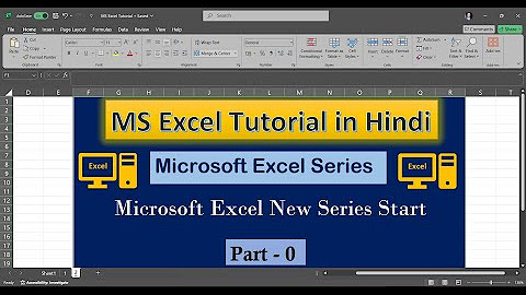 Microsoft Excel || MS Excel || Microsoft Excel Full Tutorial in Hindi || MS Office Full Course ...