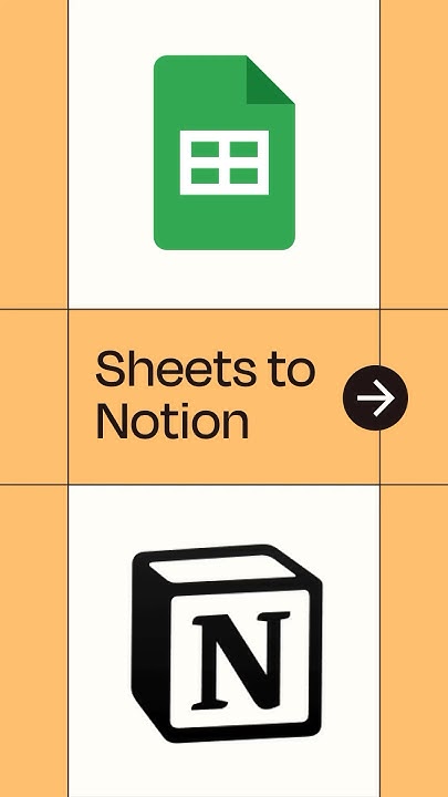 Data Sync Using Google Sheets and Notion! - YouTube