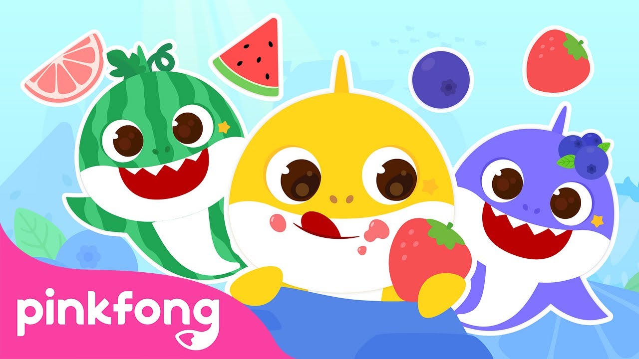 Baby Shark Turns into a Fruit?! | Baby Shark Colors Fruit ...