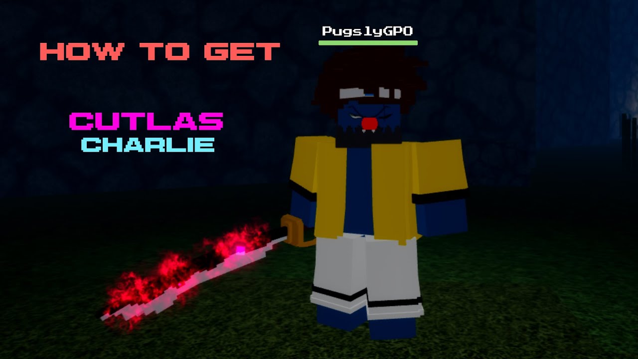 Pixel Piece - How to get a secret cutlas[ Cutlas Charlie]! - YouTube