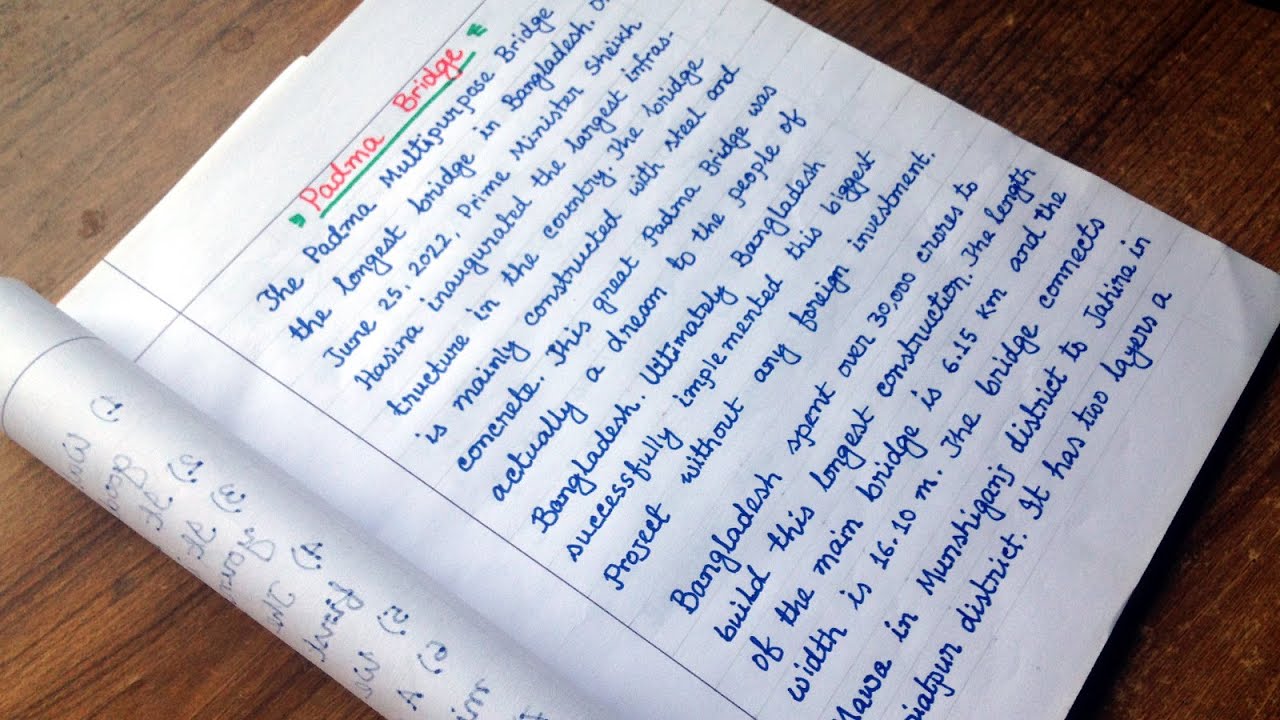 Padma Bridge Paragraph HSC/SSC | 2023 Easy | New Essay in English ...