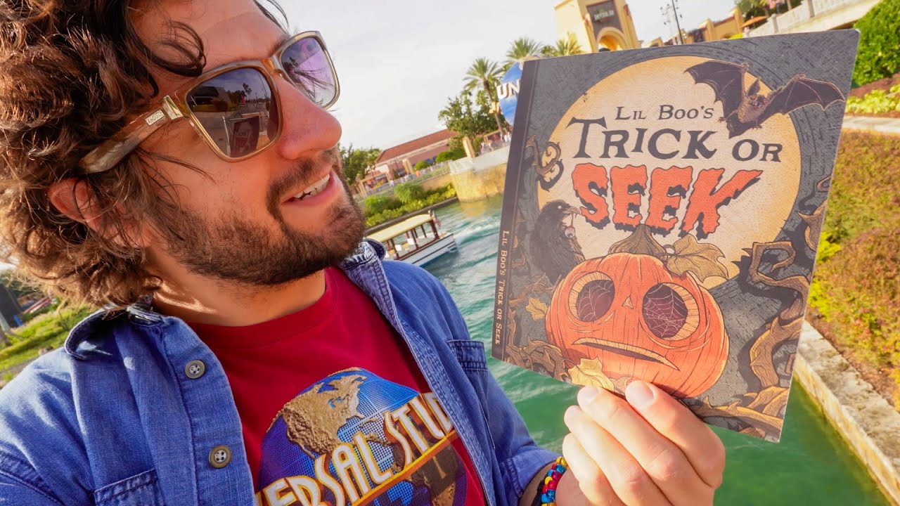 A Lil Boo Trick Or Seek Scavenger Hunt At Universal! - YouTube