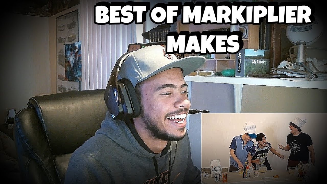 BEST OF MARKIPLIER MAKES REACTION!!!! - YouTube