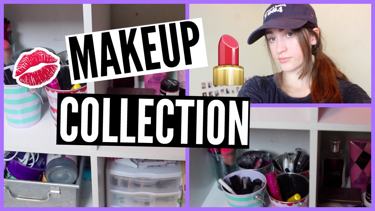 MAKEUP COLLECTION 2016! ♡ - YouTube