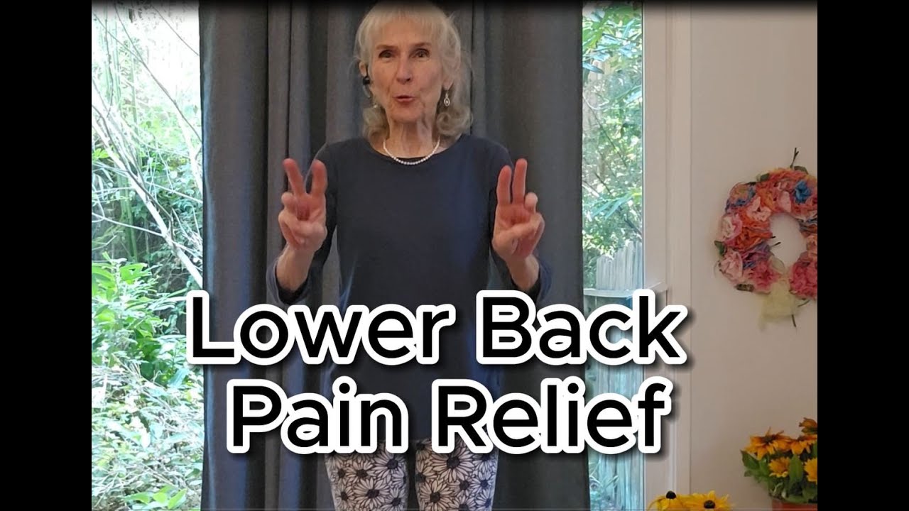 Lower Back Pain Relief ~ Best 3 Standing Stretches - YouTube