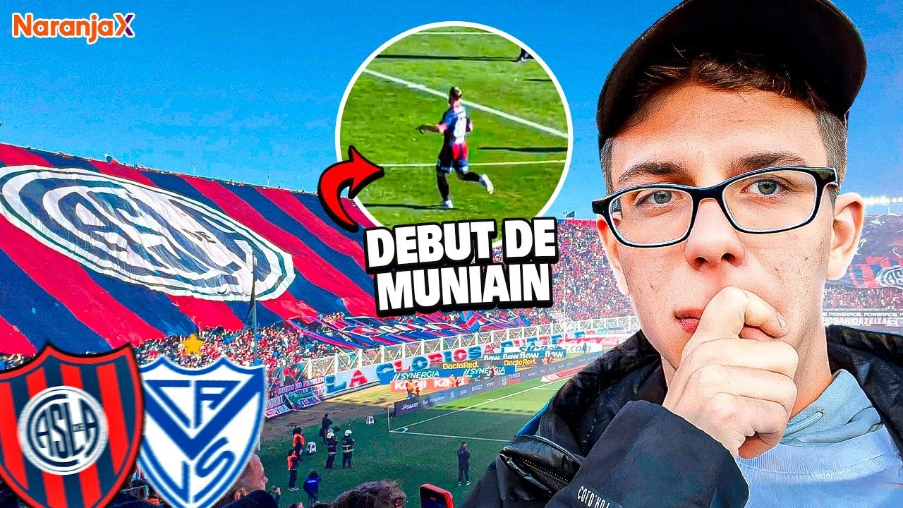 ASÍ SE VIVIÓ EL DEBUT DE IKER MUNIAIN EN SAN LORENZO... - YouTube