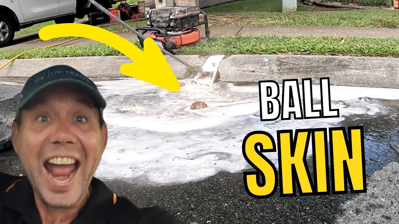 Blocked Drain 468 Spectacular Root Foam Extraction - YouTube