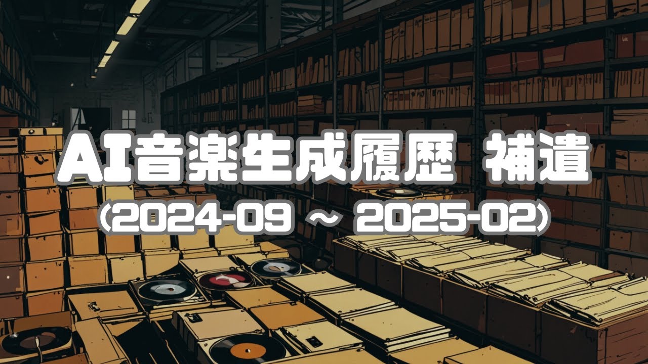 Compilation Album of Addendum to My AI Music Generation History - YouTube