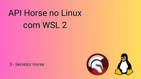 Delphi + Linux + Horse - YouTube