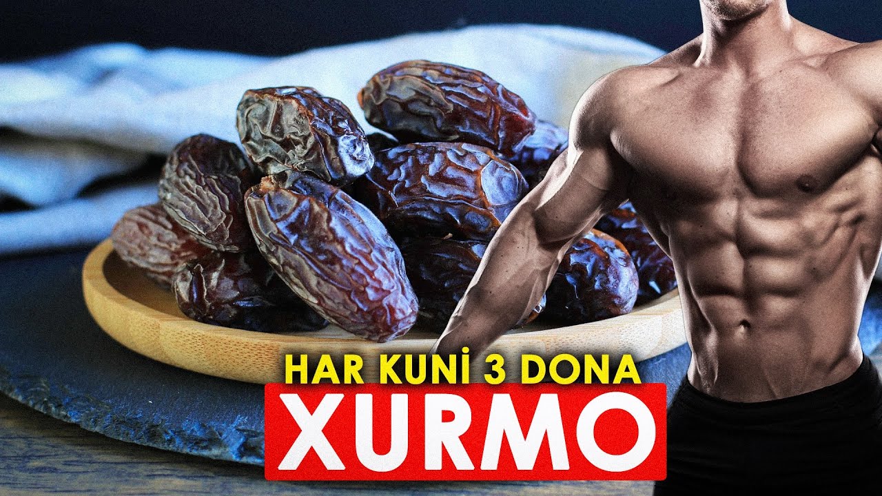 Har kuni och qoringa 3 dona xurmo iste'moli - YouTube