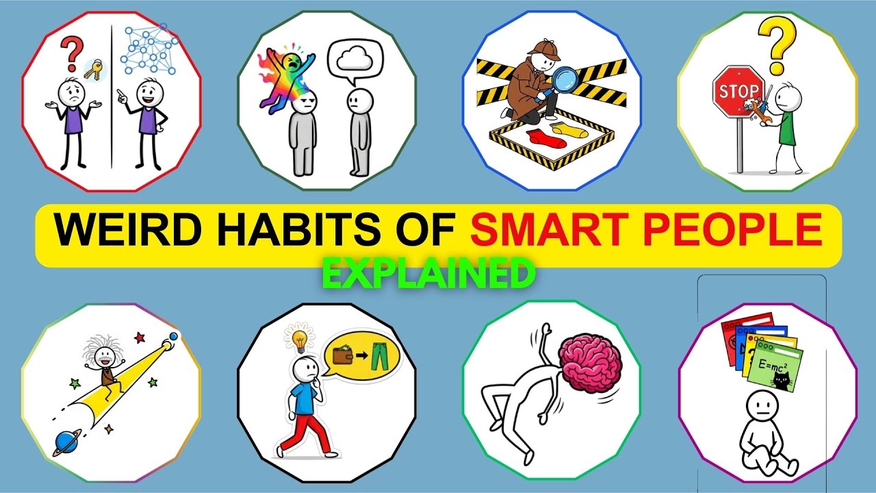 Weird Habits of Smart People Explained - YouTube