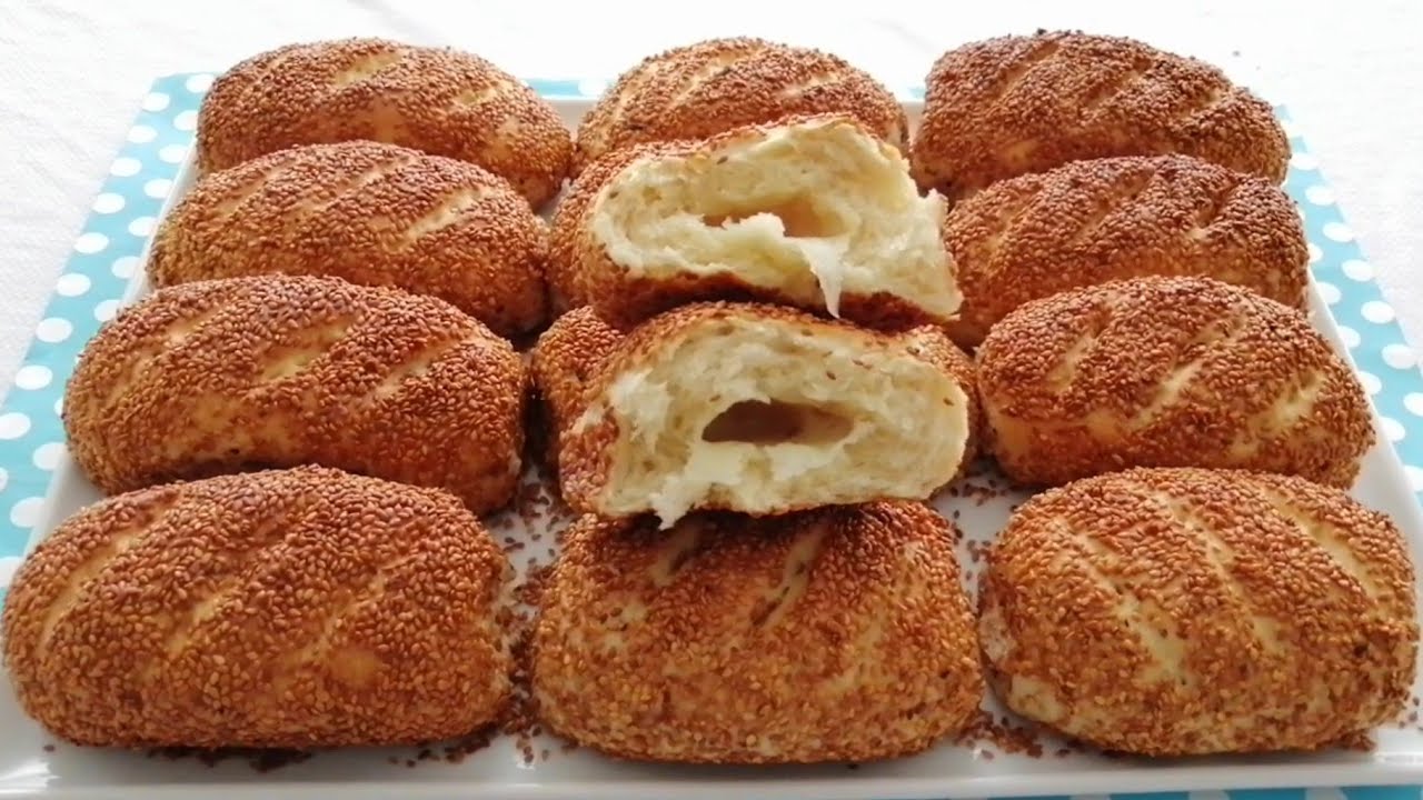 SİMİT POĞAÇA LARIM ŞAHANE OLDU!! KESİNLİKLE DENEMELİSİNİZ 💯💯👌👌 - YouTube