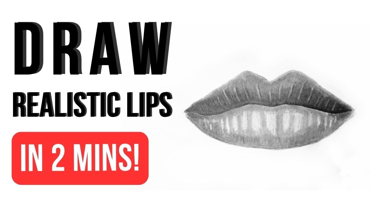 How To Draw Realistic Lips | 10 Easy Tips To Draw Lips (2023) - YouTube