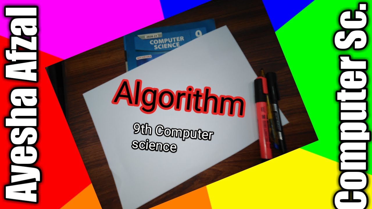 Algorithm Formulation Role Of Algorithm 9th Computer Science 1689