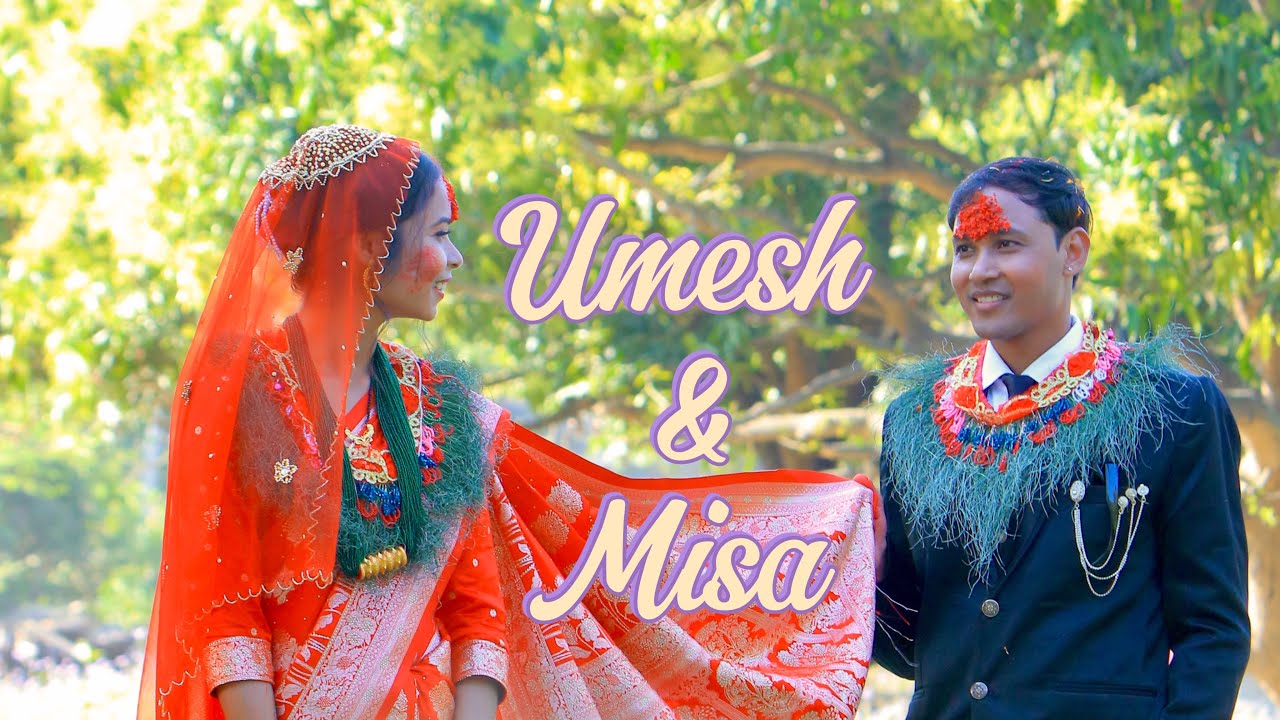 Umesh and Misa || Tharu Wedding || Nepali Cover Song - YouTube