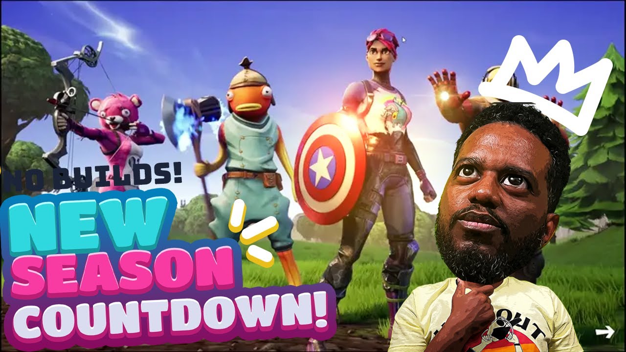 LIVE - FORTNITE - NEW SEASON COUNTDOWN!!! - YouTube