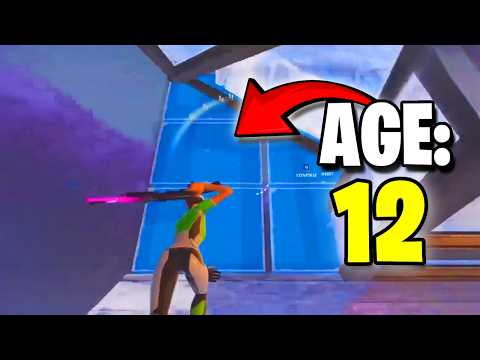 BEST FORTNITE PLAYER AT EVERY AGE! 😳