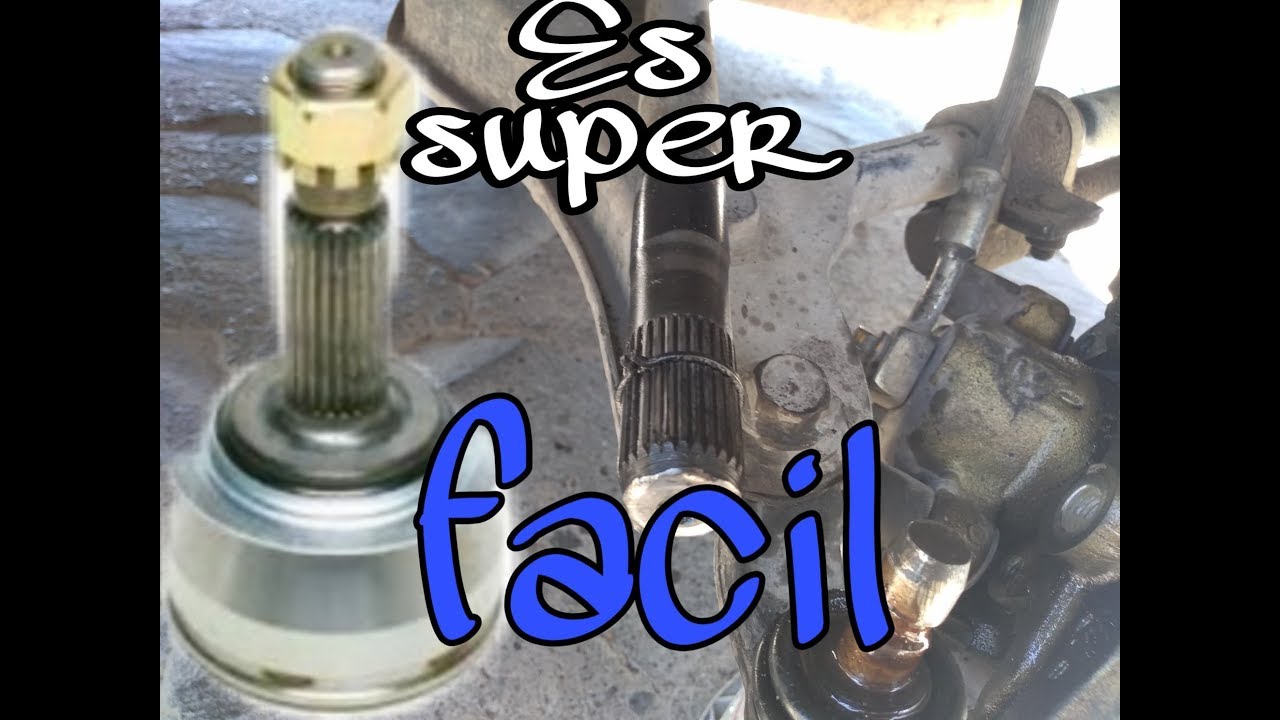 Como cambiar punta homocinetica TUTORIAL/ACCESORIOS Y CUSTOMS - YouTube