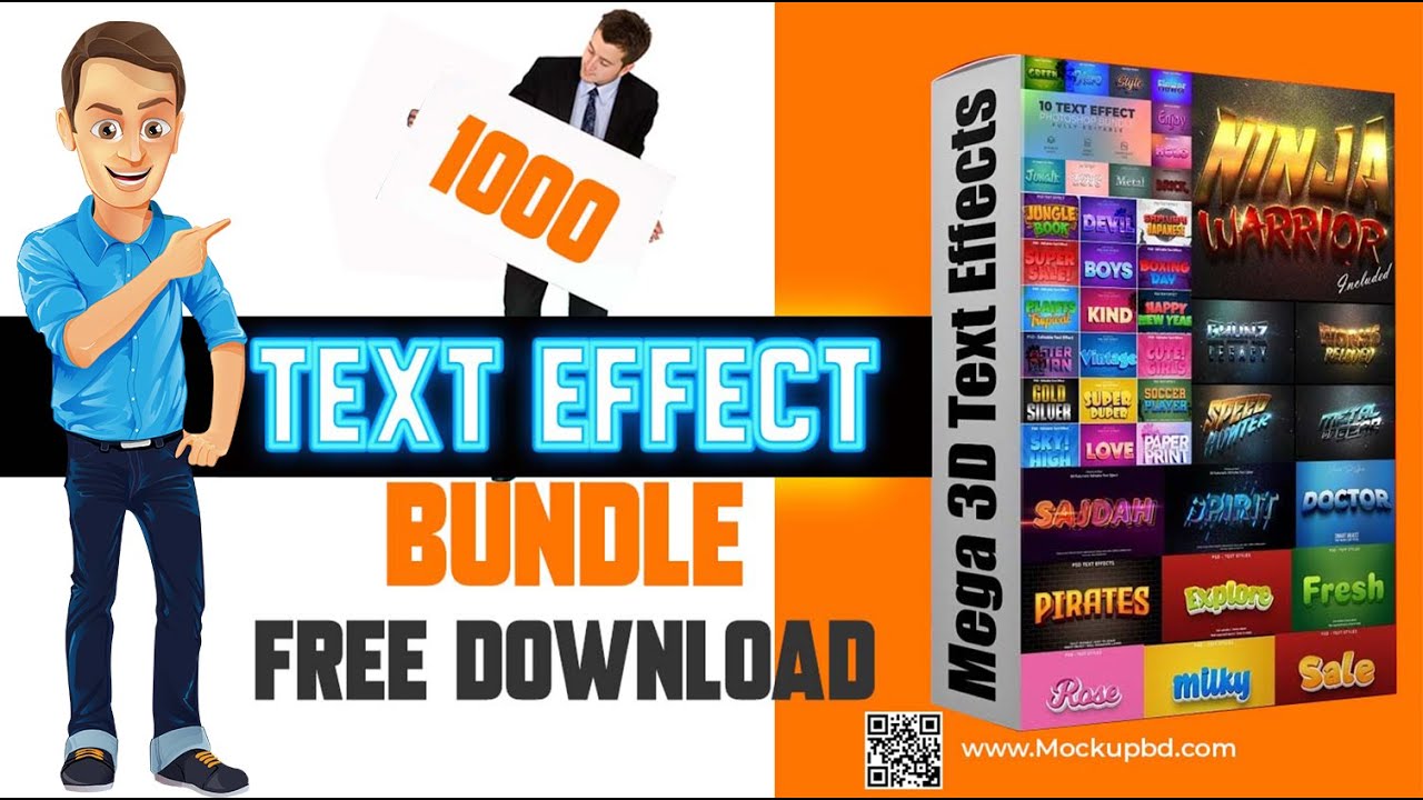How to Text Effects Design In Photoshop | 1000+ photoshop PSD Text ...