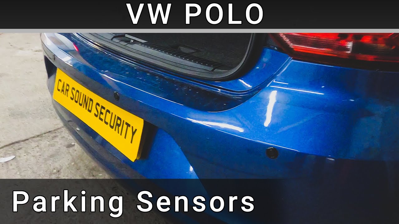 Volkswagen Polo 2016 Reversing Parking Sensors Fitted On Factory Bumper ...