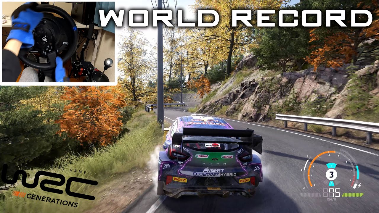 [World Record] Rally Japan Okazaki (Rally1) | WRC Generations | T300RS ...