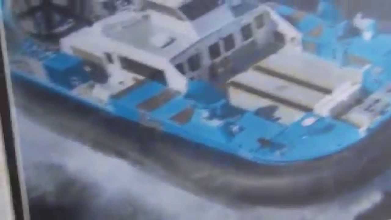 hovercraft from inside 49passenger boat - YouTube