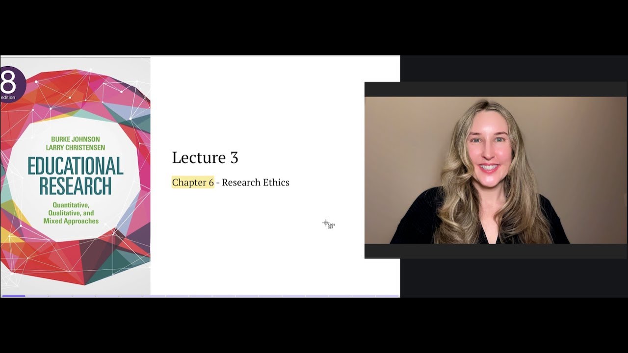EPRS 7900 - Lecture 3 - Research Ethics - YouTube