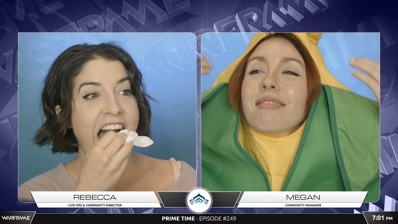 Warframe - Reb & Meg Are Corny For Green Greens - YouTube