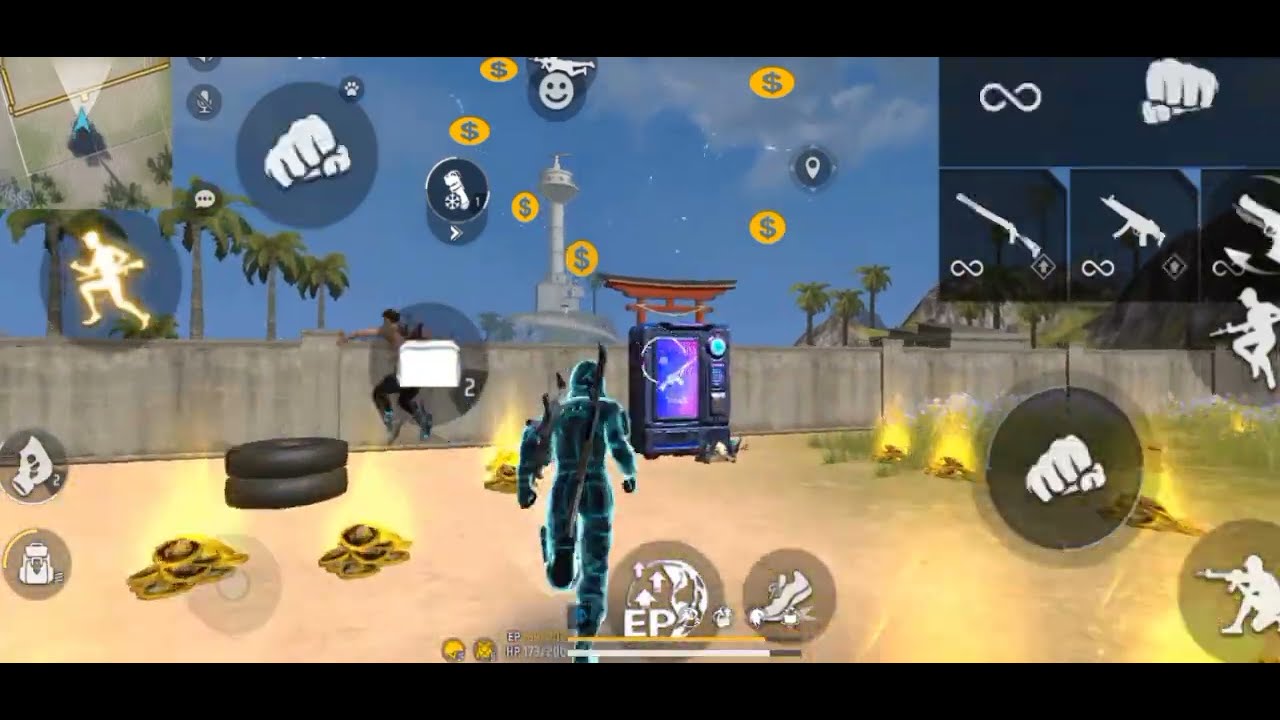 Free Fire new Trainding Craftland map code//Free All Evo Gan//Free Glaider//Free jumping Showe ...