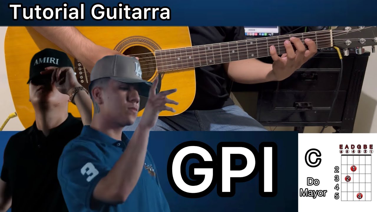 GPI | Chino Pacas x Clave Especial | Tutorial GUITARRA | Acordes | Tabs ...