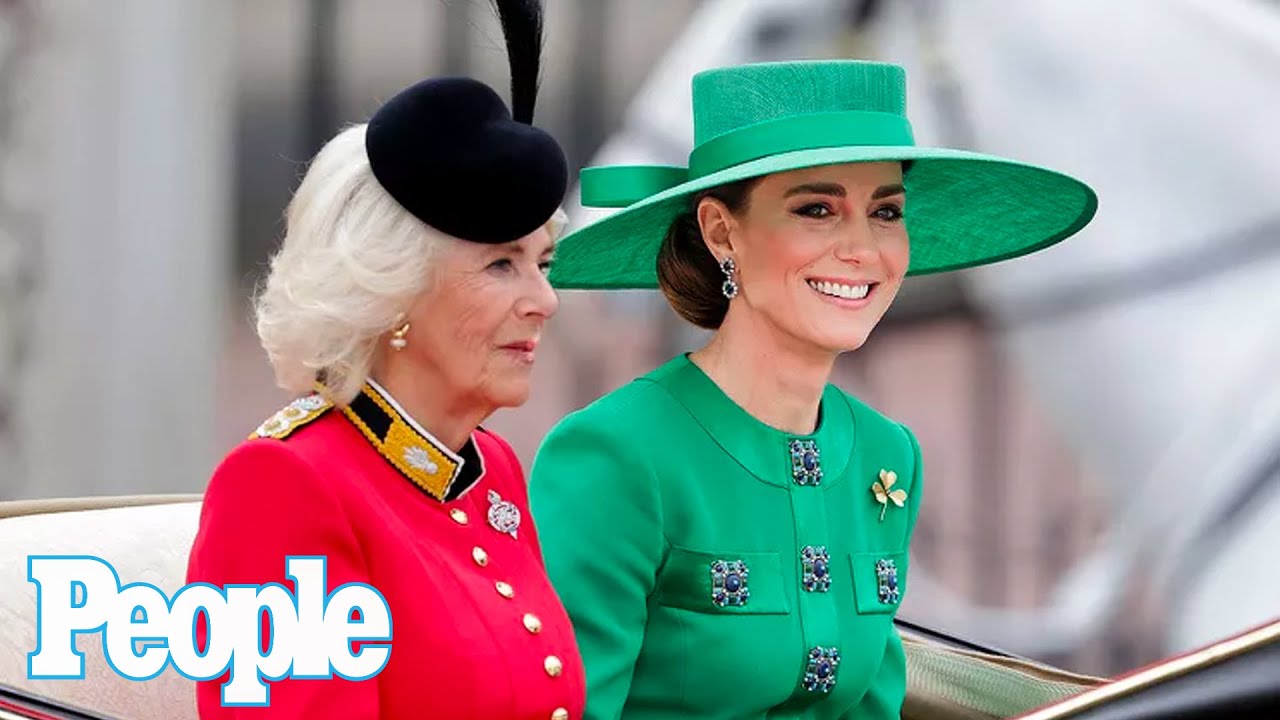 Kate Middleton Rides in Carriage for Trooping the Colour Debut as ...
