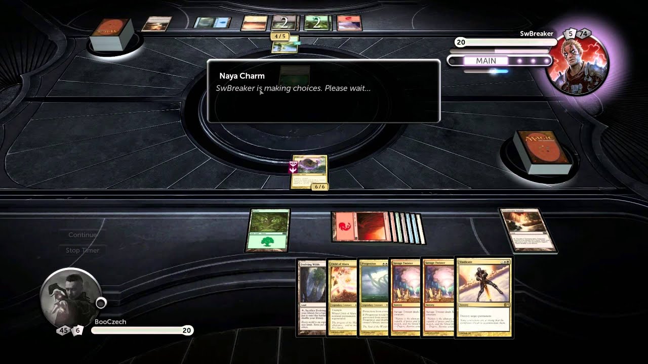 MTG - Mana Mastery Deck / 5 Colors vs SwBreaker - YouTube