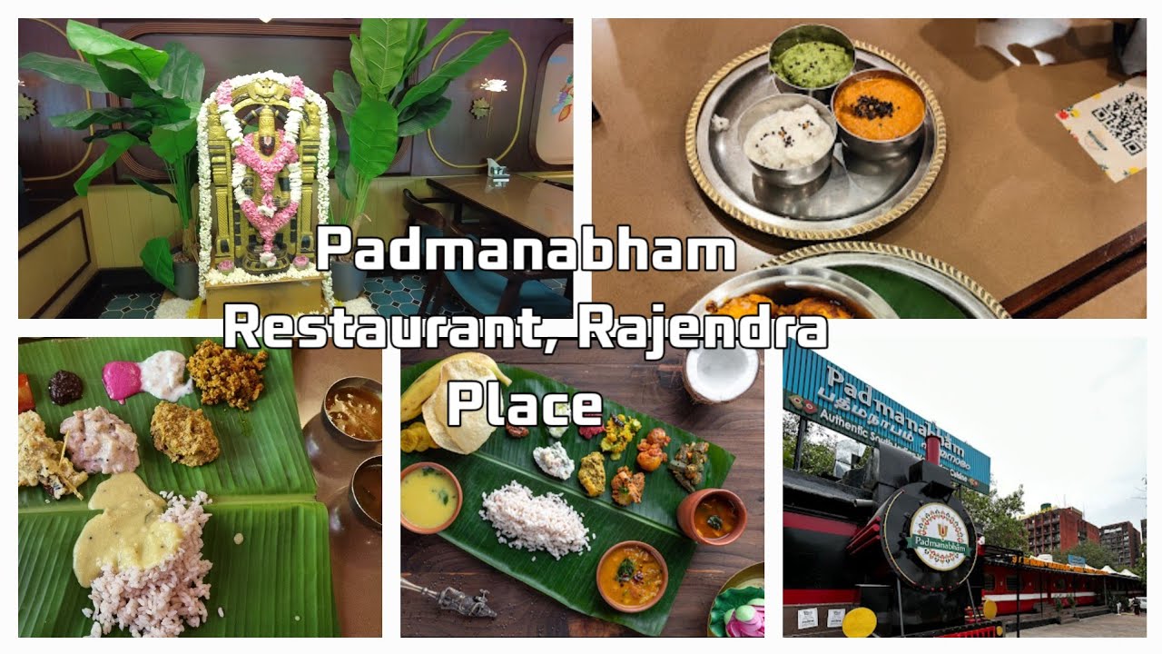 Padmanabham Restaurant, Rajendra Place, Delhi #padmanabham #onamspecial ...