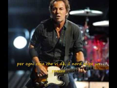 Bruce Springsteen-Sinaloa Cowboys (sub ita) - YouTube