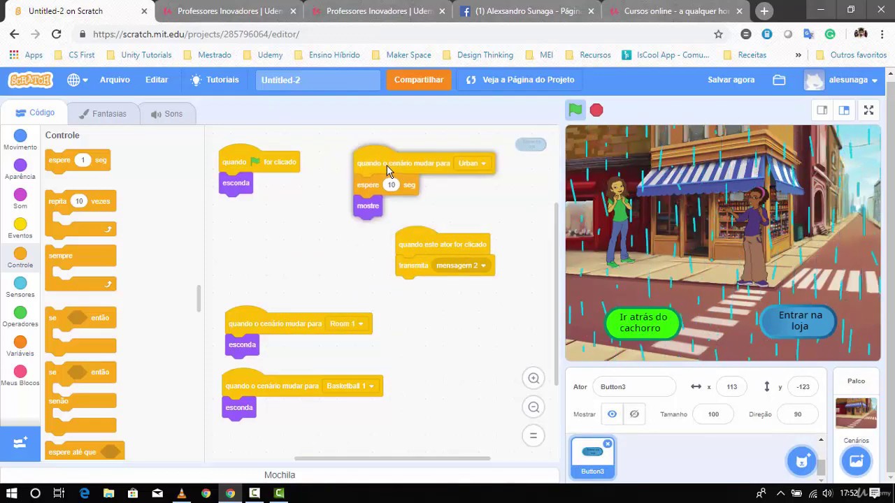Contação de histórias interativas com o Scratch - 12 - YouTube