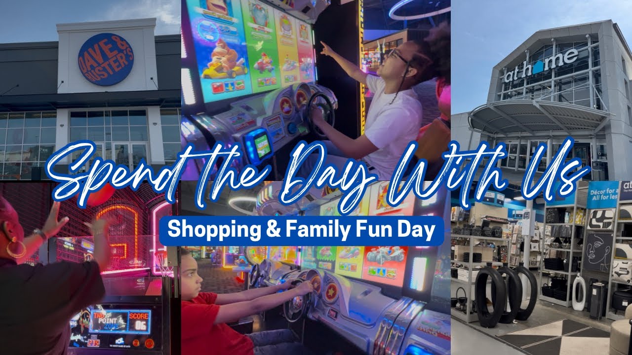Spend the Day With Us Family Fun Day: Shopping#vlog #shopping #family # ...